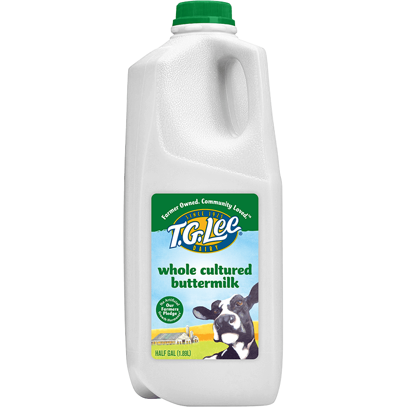 Whole Buttermilk Plastic Half Gallon - T.G. Lee® Dairy